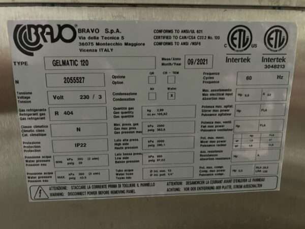 Used Gelato Equipment - Commercial Gelato Machines and Classes